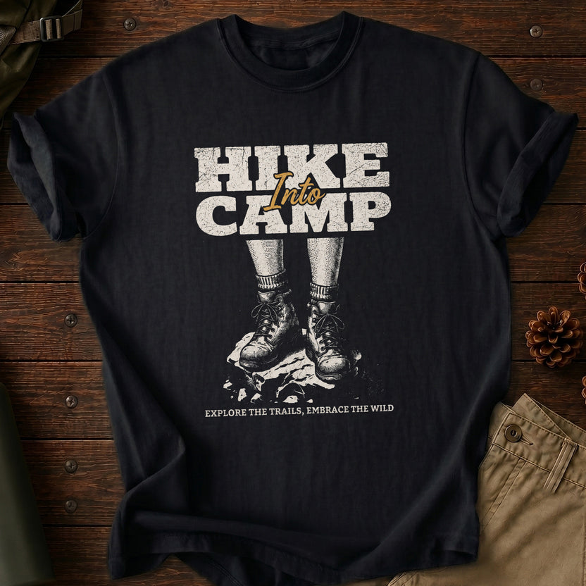 Hike into Camp T-Shirt – InspiredCampLife